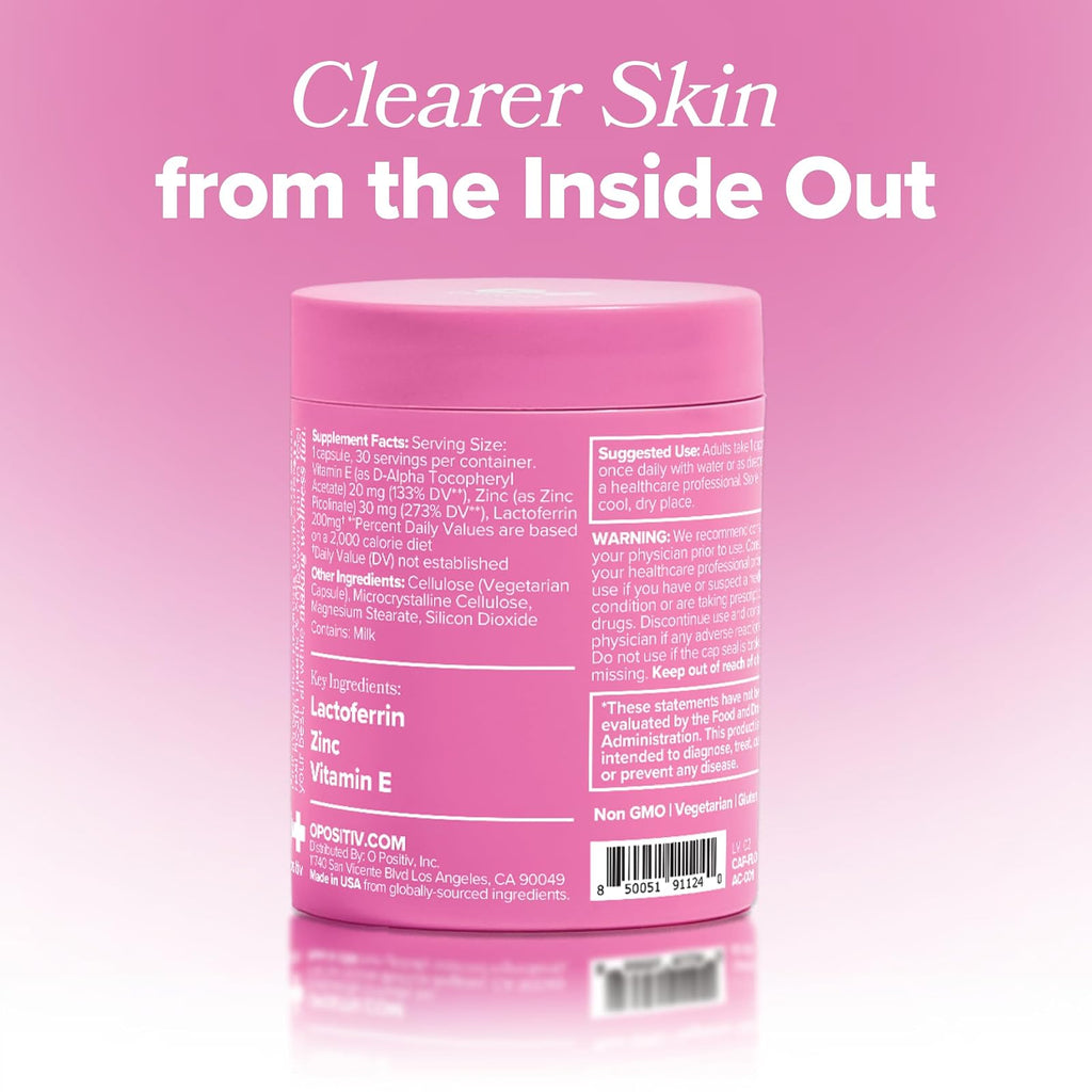 zinc supplement for acne relief