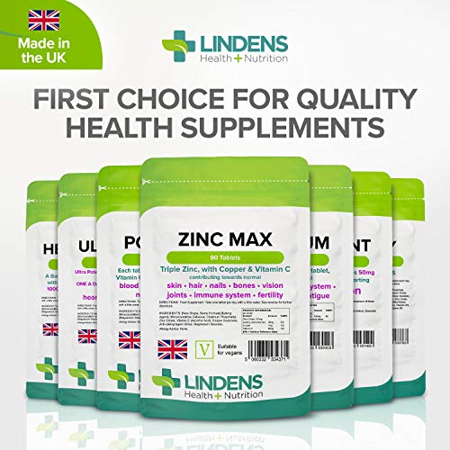 Zinc supplement for active lifestyle