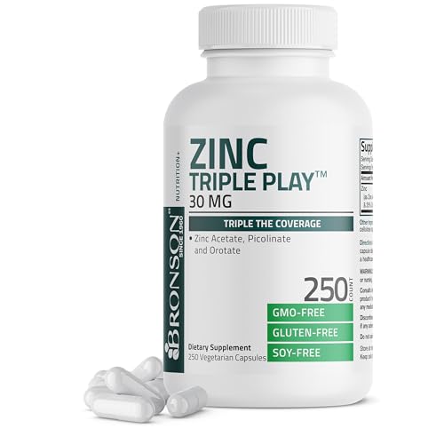 Zinc supplement for antioxidant health