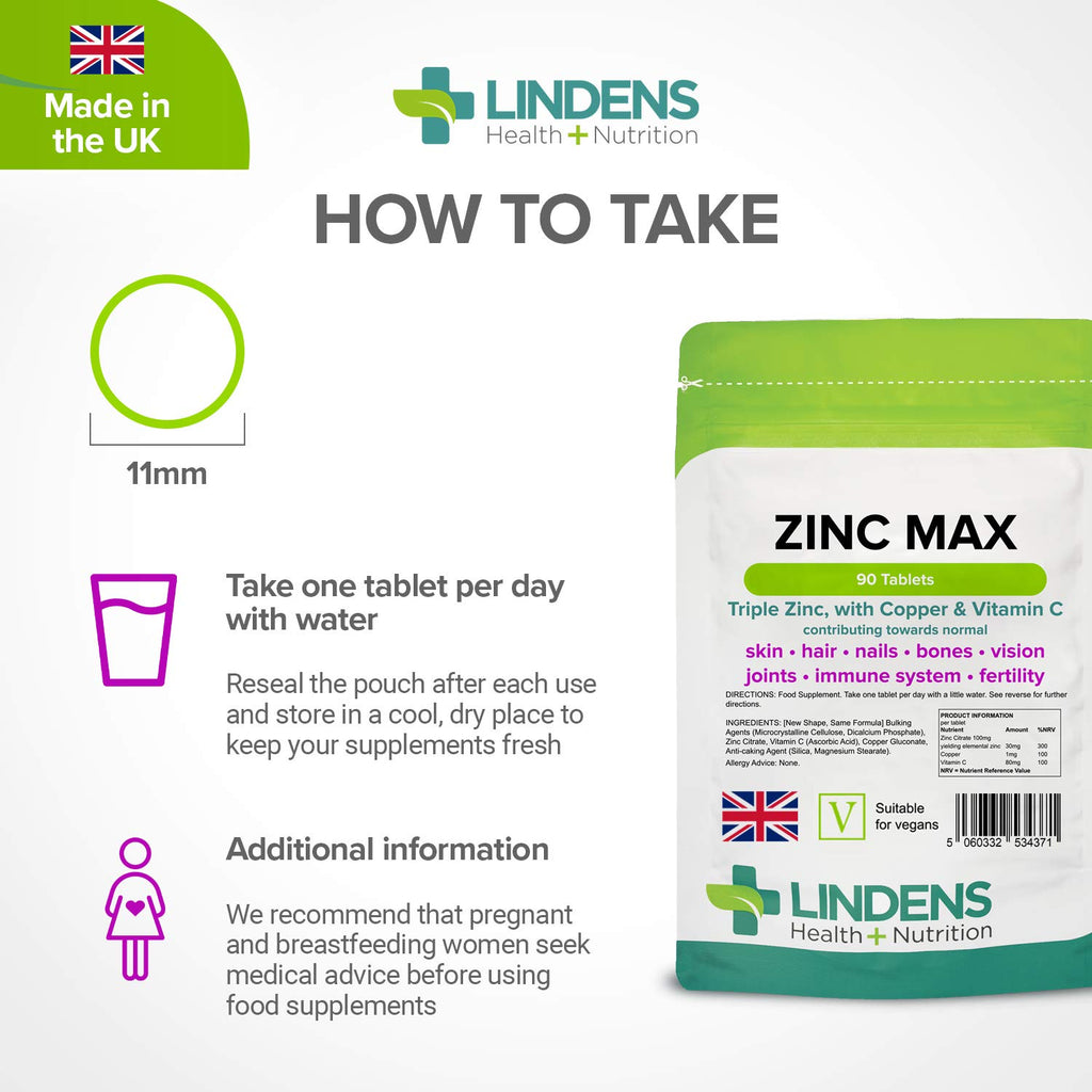 Zinc supplement for better immunity