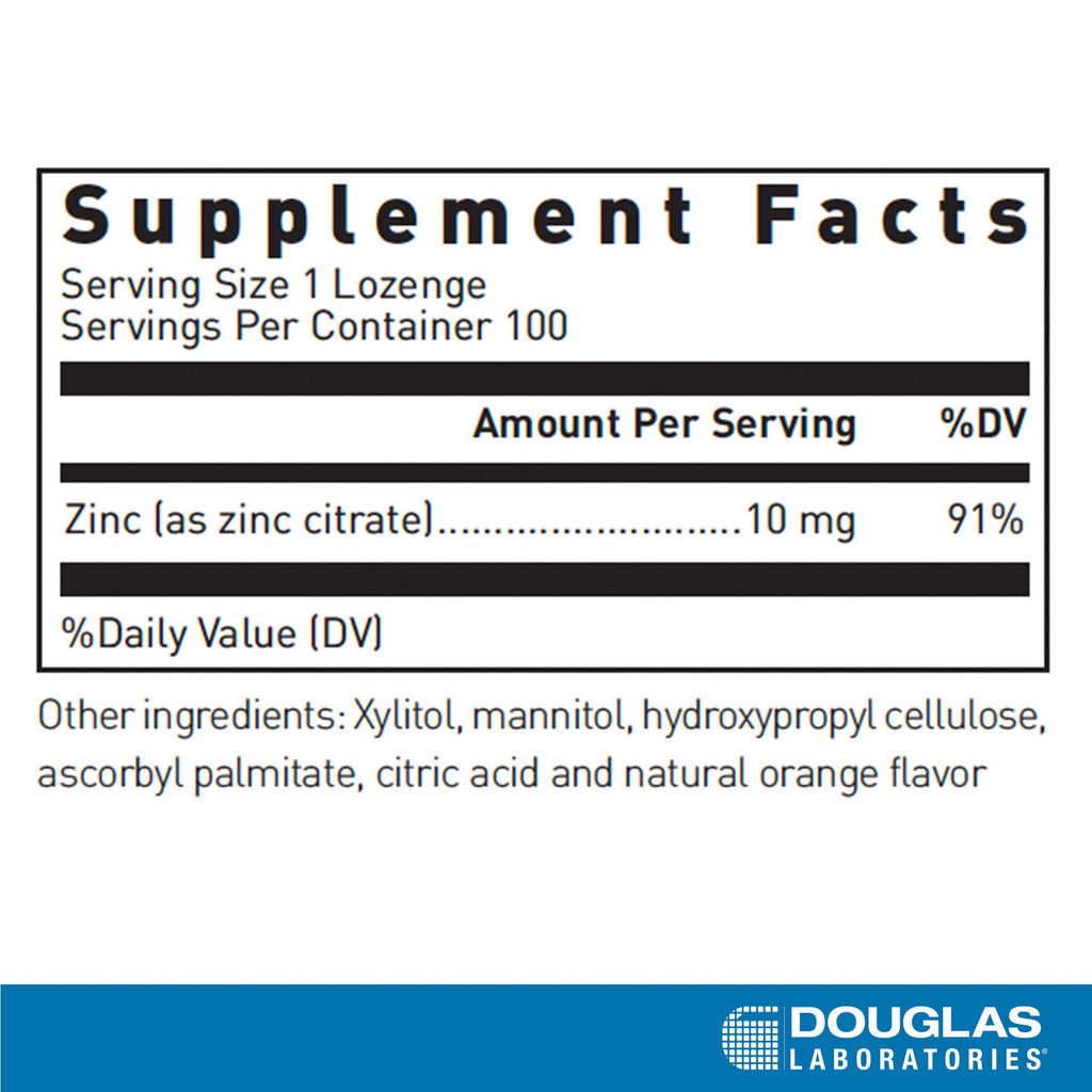 zinc supplement for cold relief