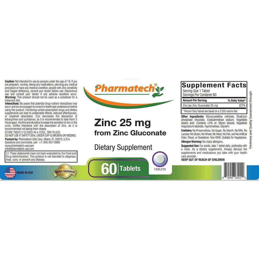 Zinc supplement for daily health support