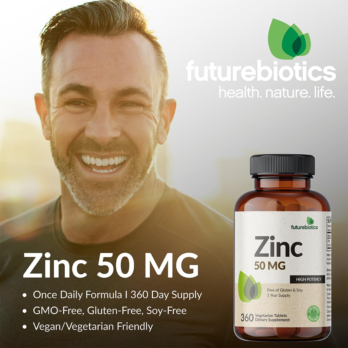 Zinc supplement for daily nutrition