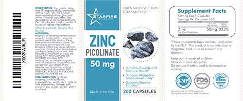 Zinc supplement for daily wellness
