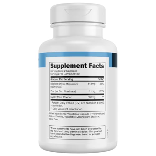 Zinc supplement for daily wellness