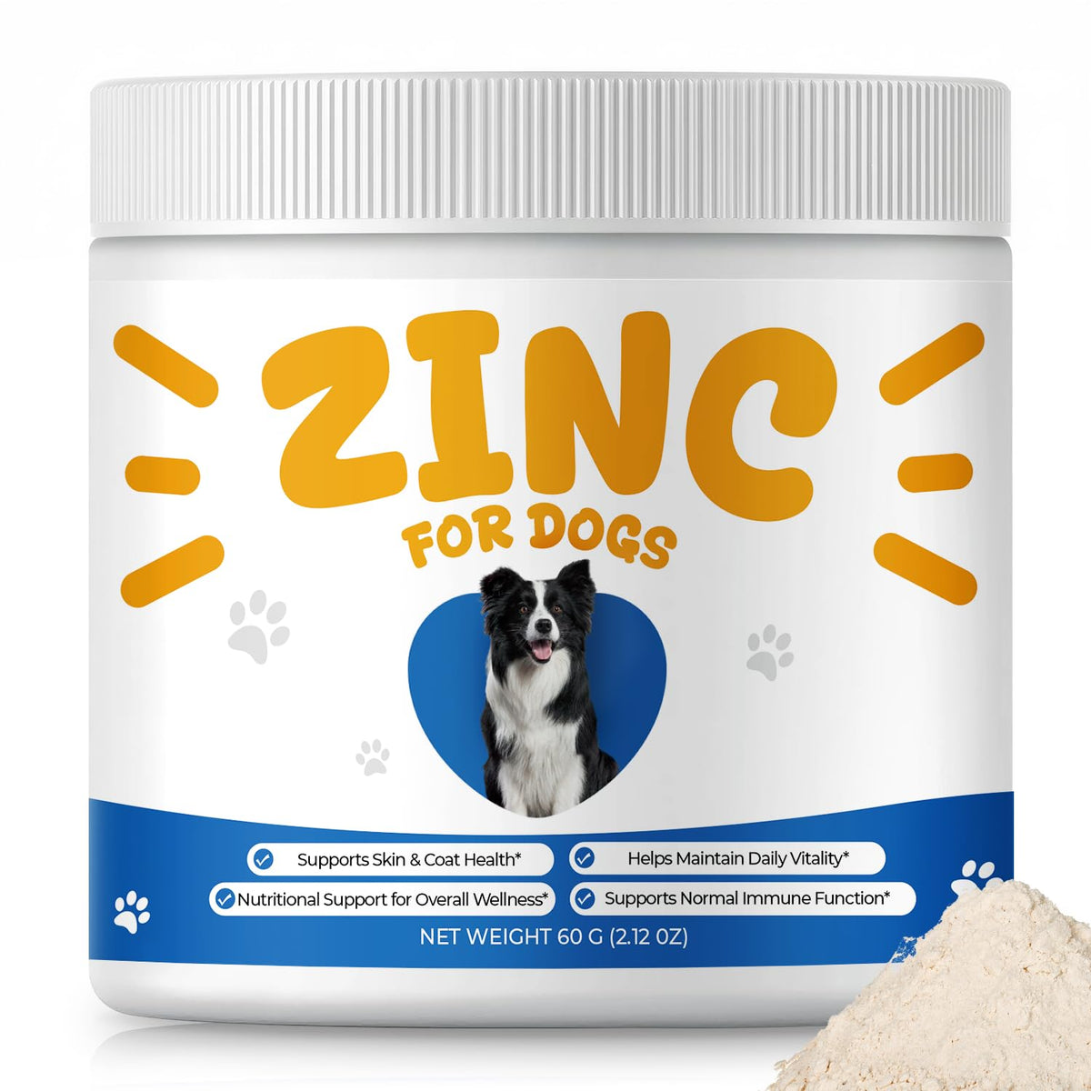 Zinc supplement for dogs health