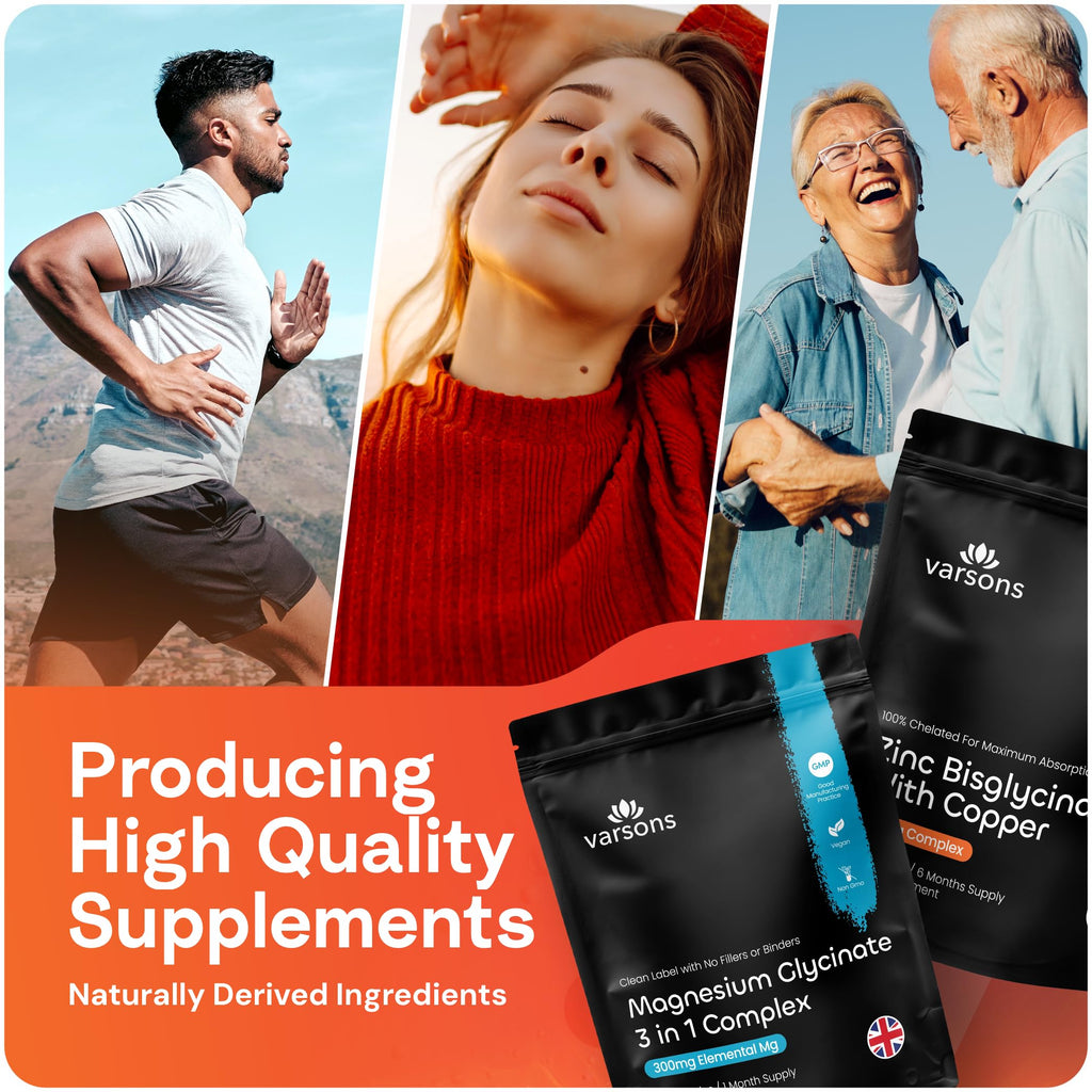 Zinc supplement for energy boost