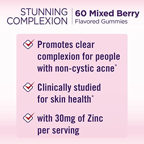 Zinc supplement for healthy skin