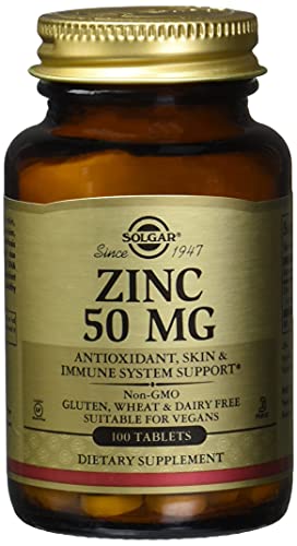 Zinc supplement for healthy skin