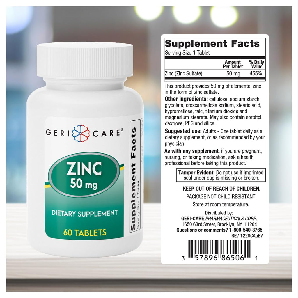 Zinc supplement for immune boost