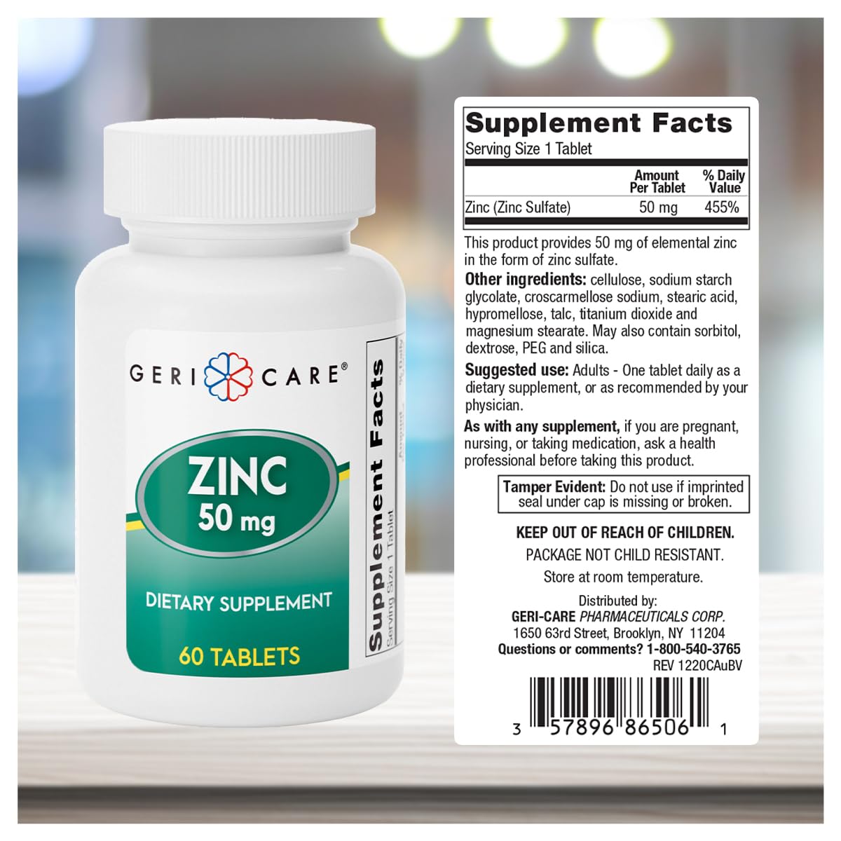 Zinc supplement for immune boost