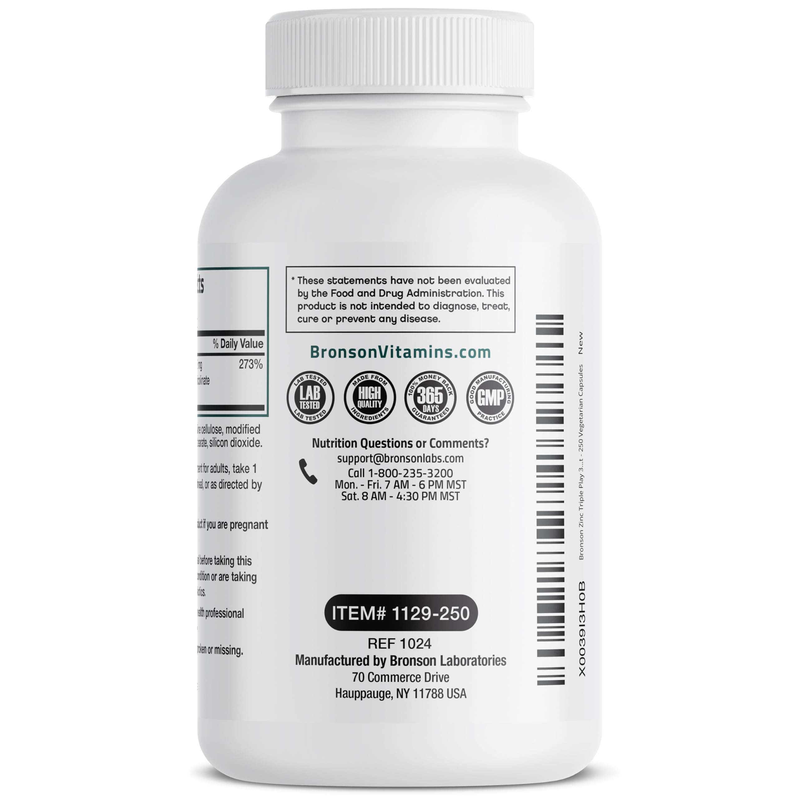 Zinc supplement for immune defense