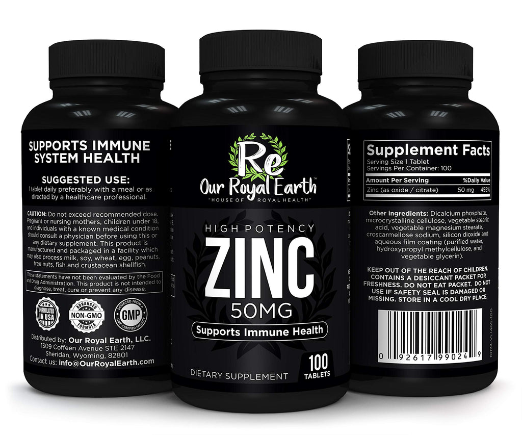zinc supplement for immune health