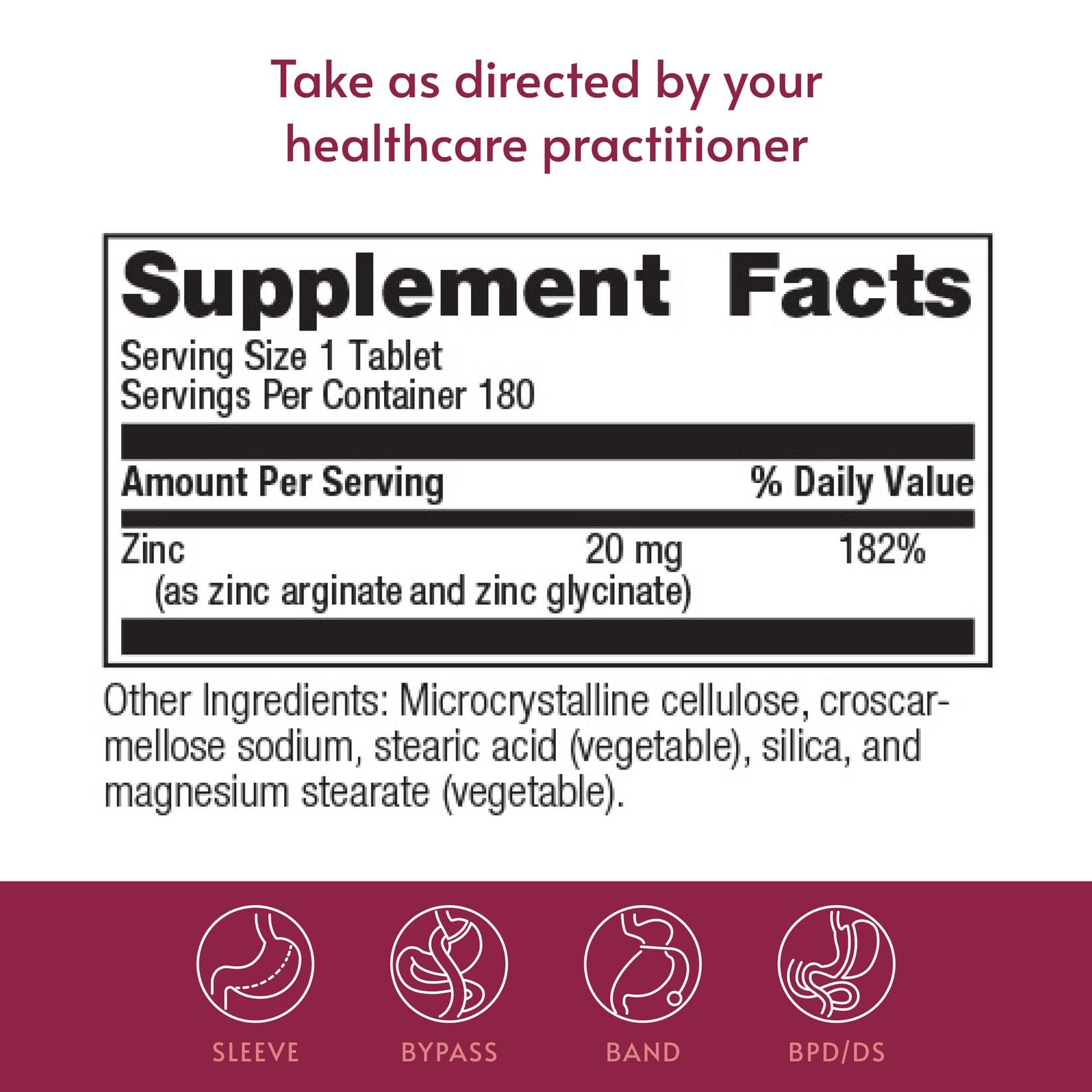 zinc supplement for immune support