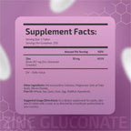 Zinc supplement for immune support