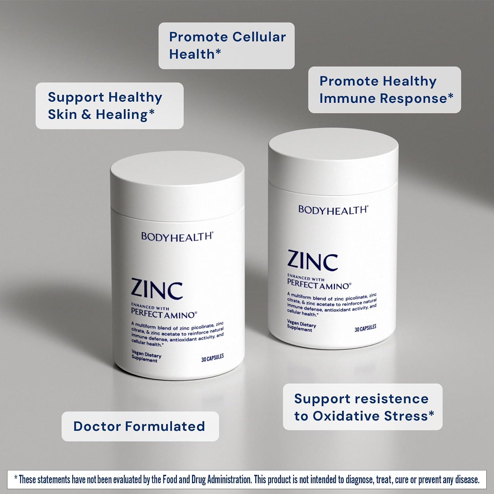 Zinc supplement for immune support