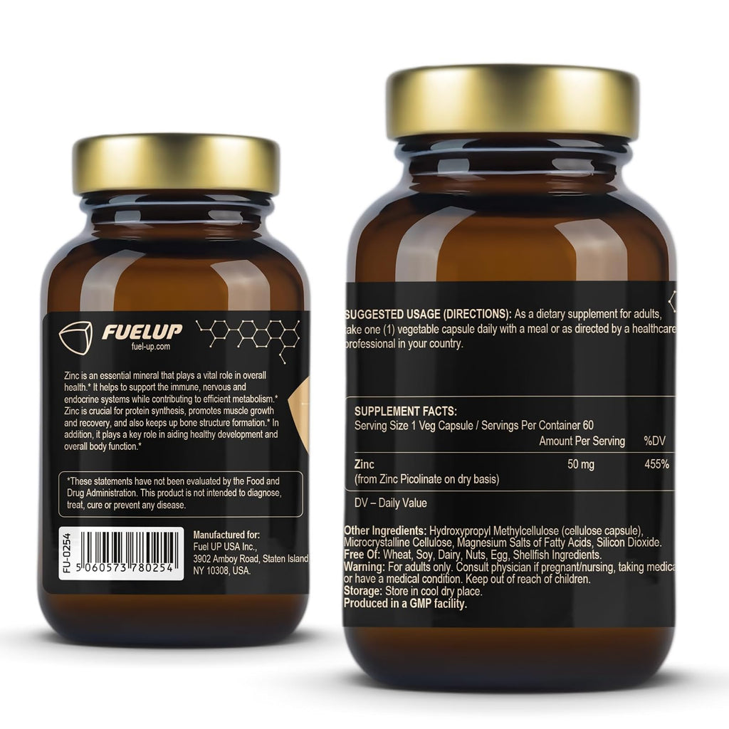 Zinc supplement for immune support