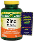 Zinc supplement for immune support