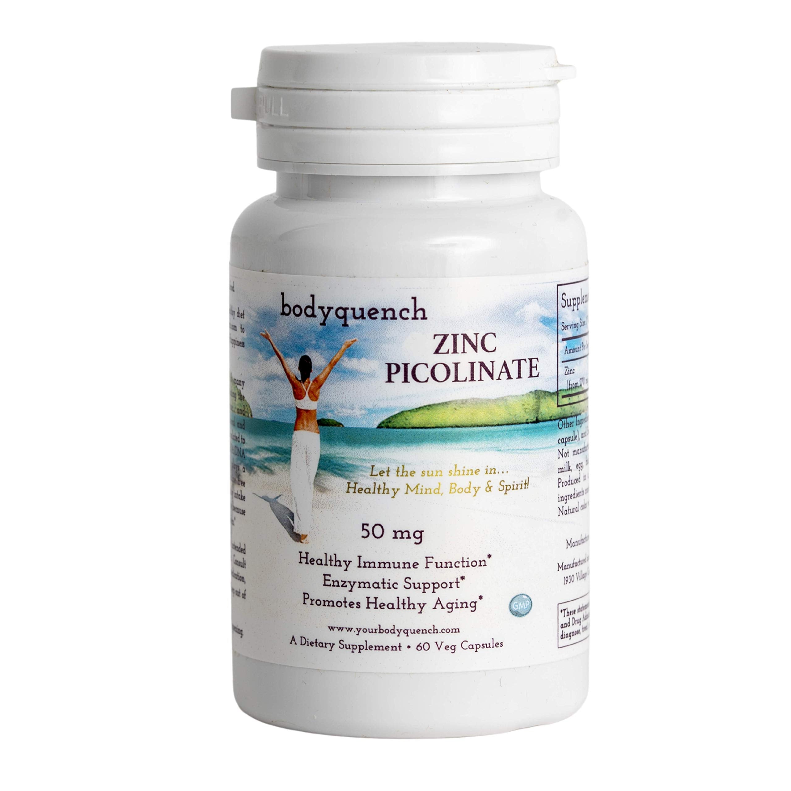 Zinc supplement for immune support