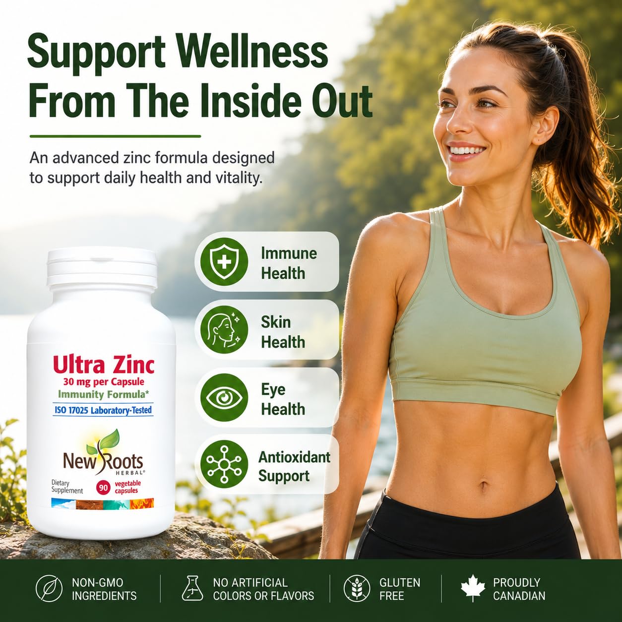 Zinc supplement for improved mood