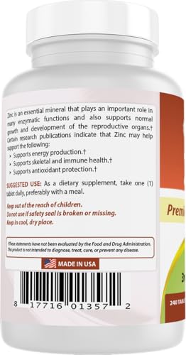 zinc supplement for men and women
