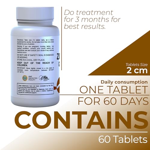 Zinc supplement for natural energy boost