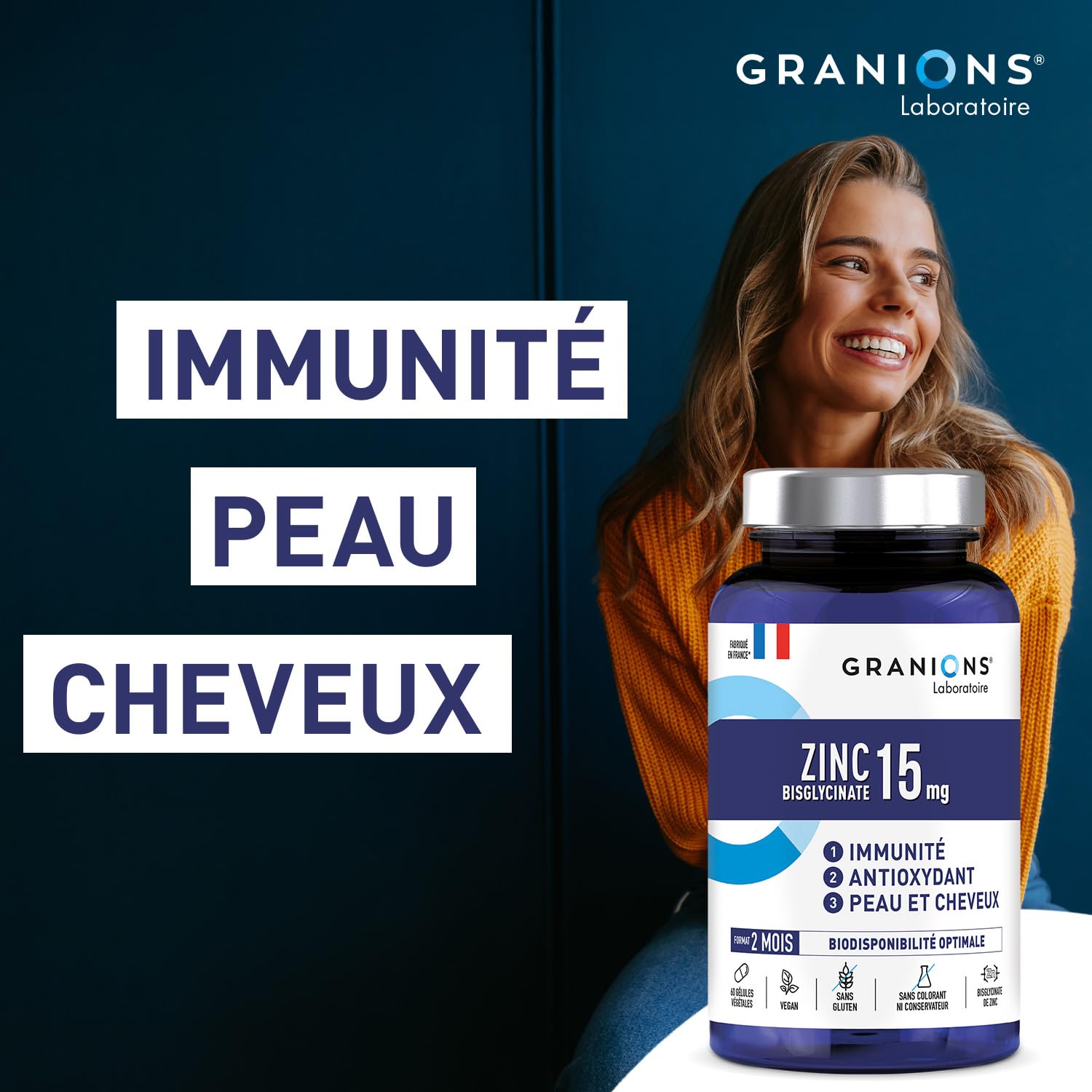 Zinc supplement for overall health