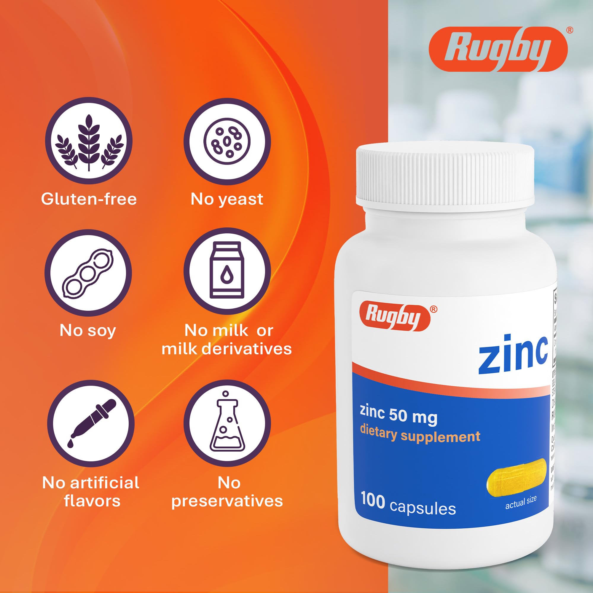 Zinc supplement for overall health