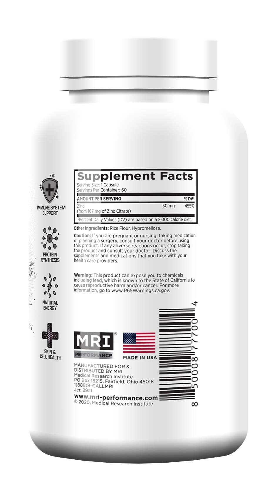 zinc supplement for overall health