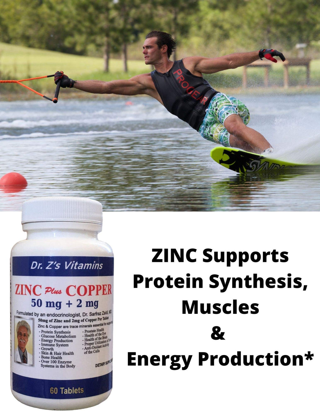 Zinc supplement for overall health
