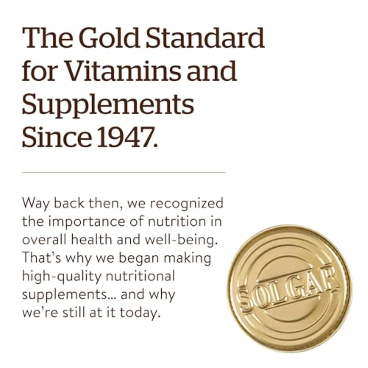 Zinc supplement for overall vitality