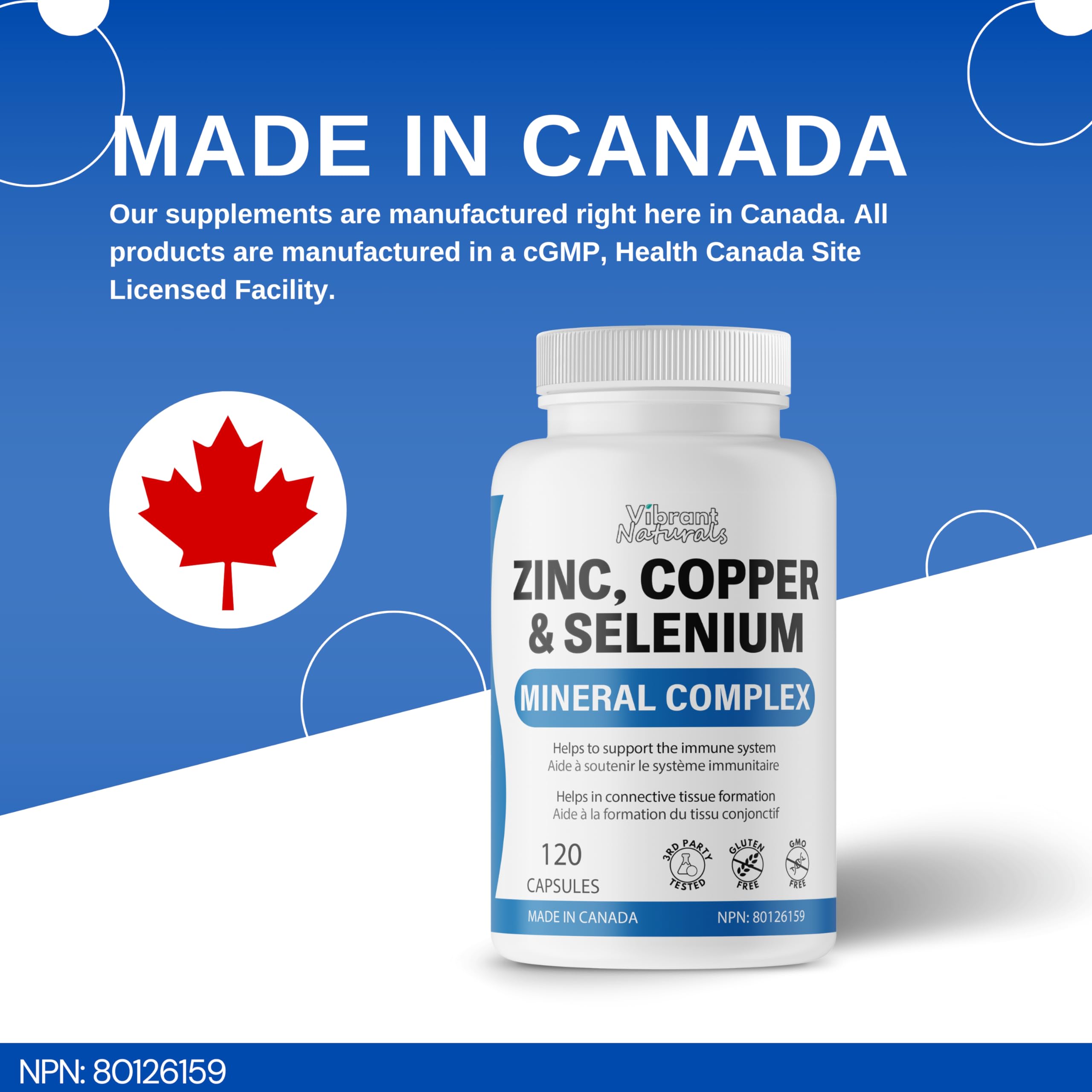 Zinc supplement for overall wellness