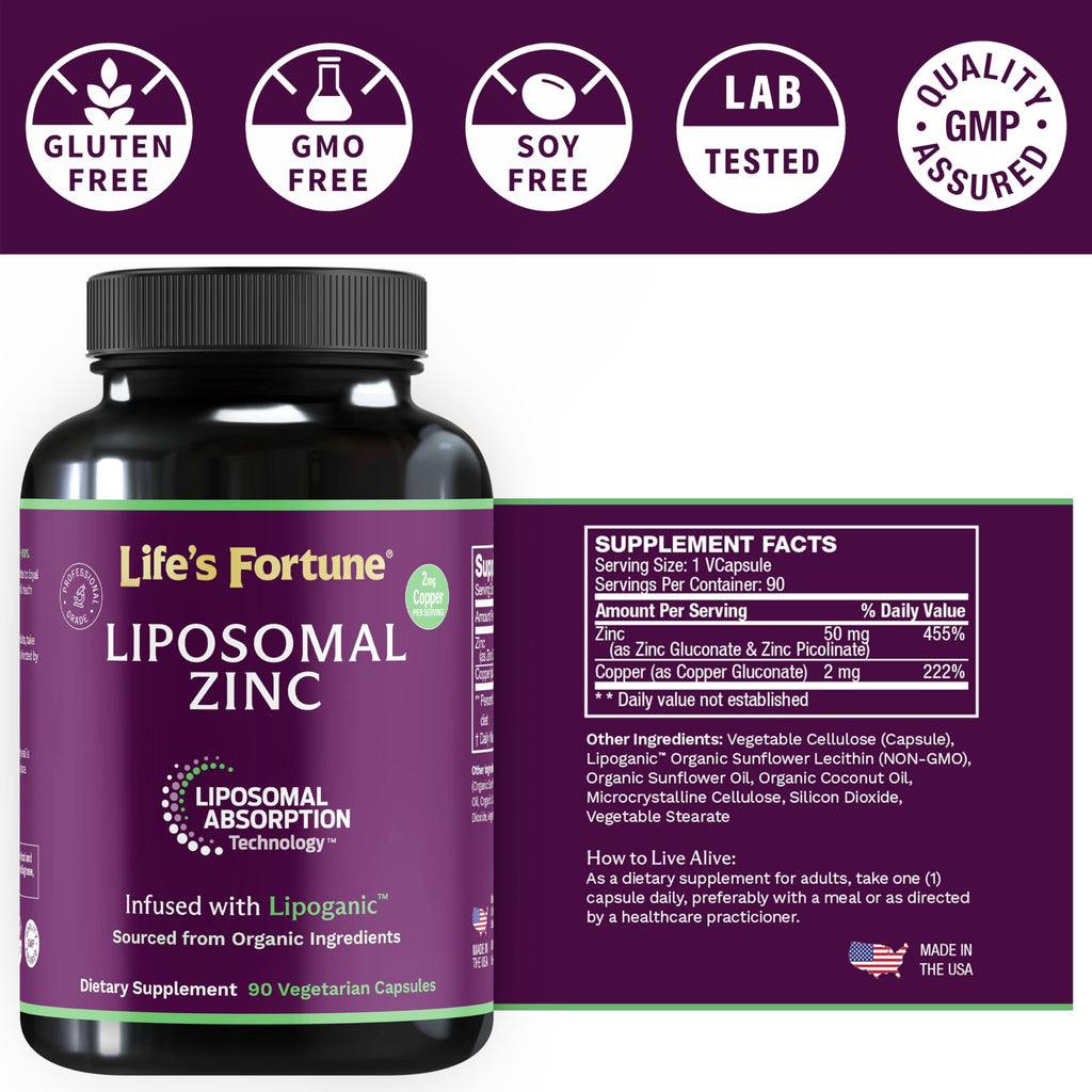 zinc supplement for overall wellness