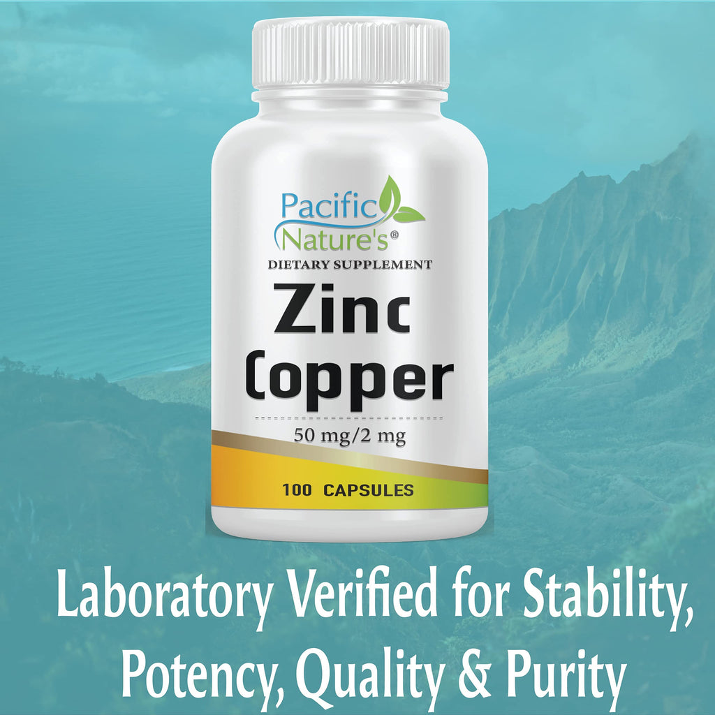 Zinc supplement for skin health