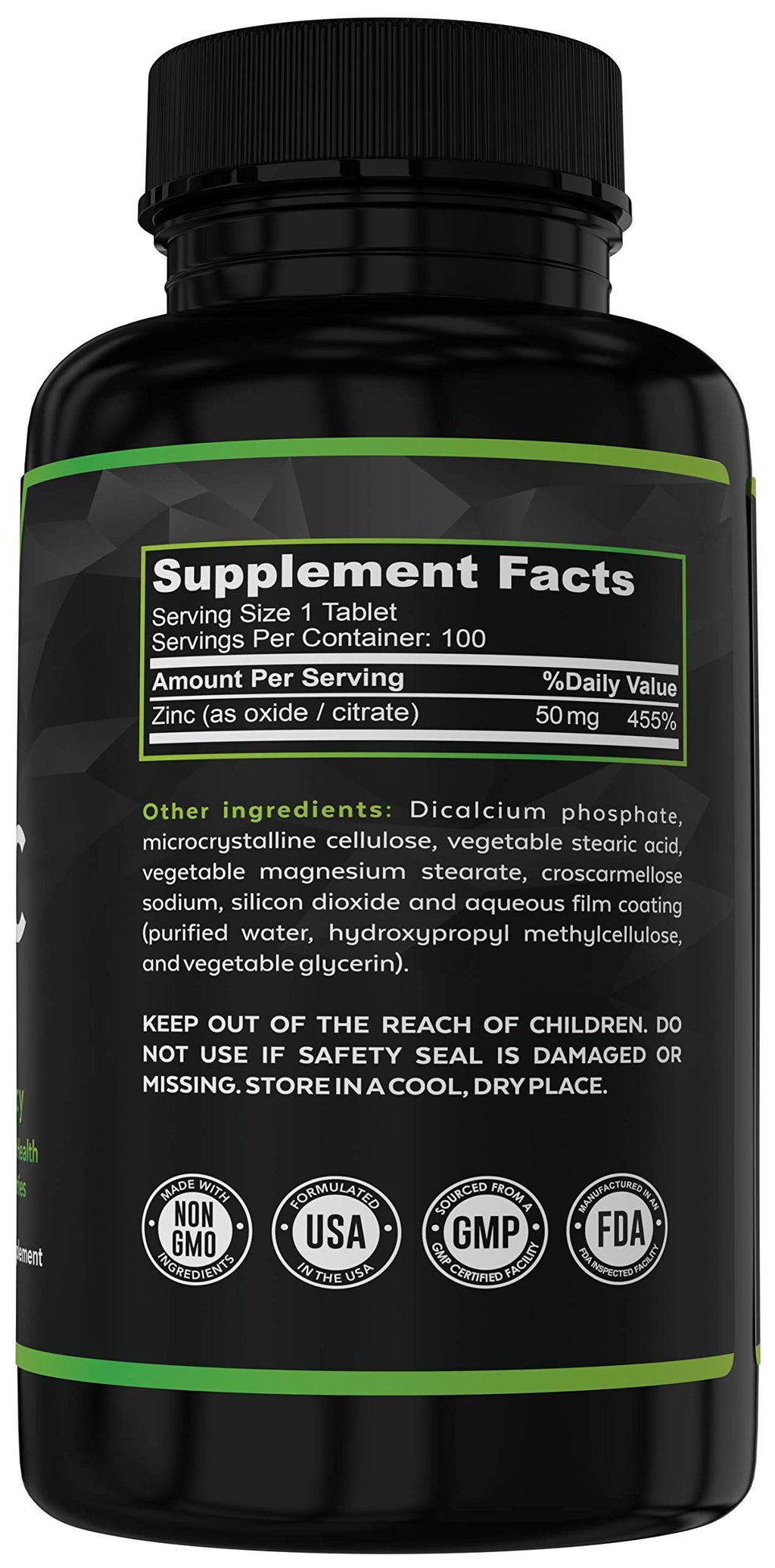 zinc supplement for vision support
