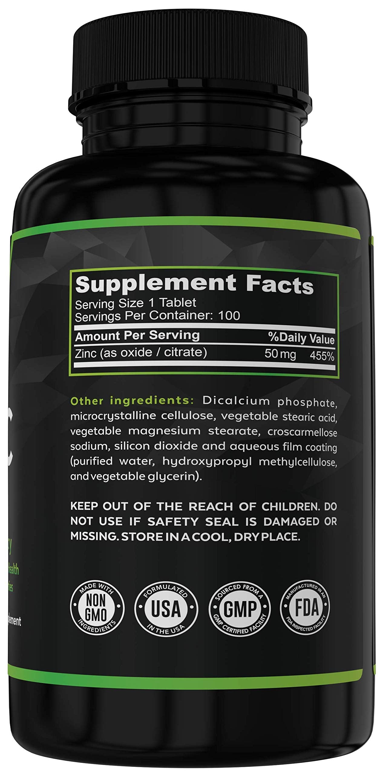 zinc supplement for vision support