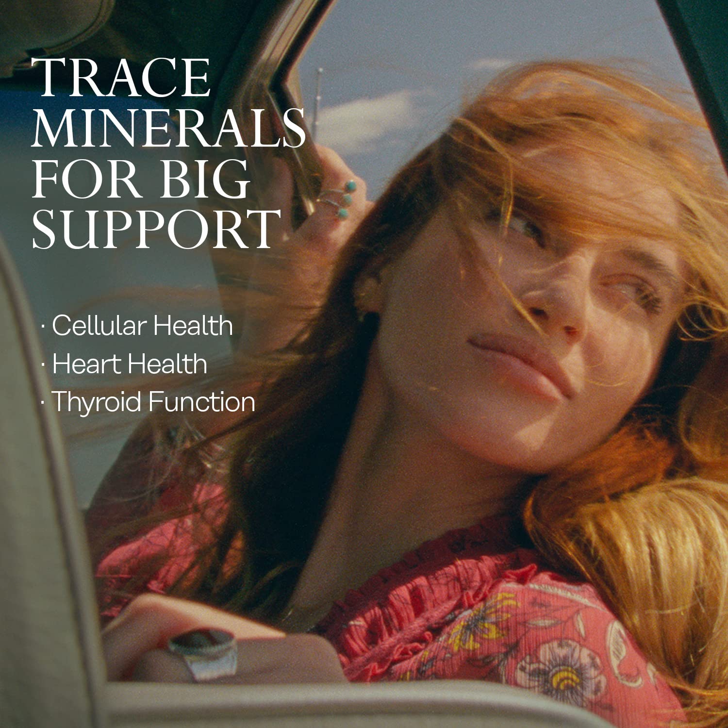 Zinc supplement with kelp extract