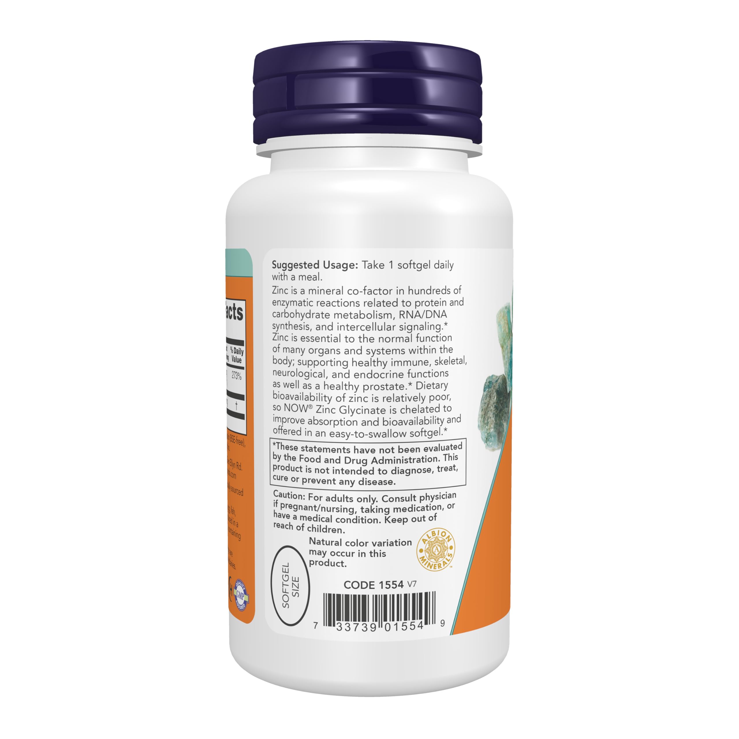 zinc supplement with pumpkin oil