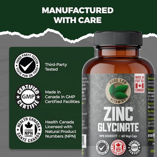 Zinc supplements for Canadian wellness