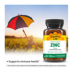 Zinc supplements for immune support