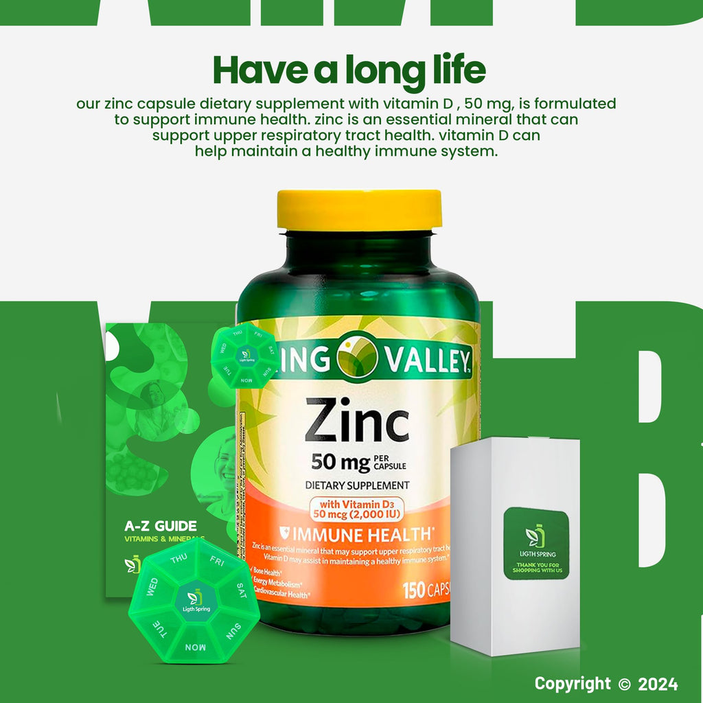 zinc supplements for overall vitality