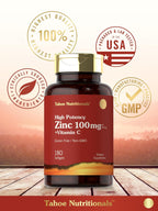 Zinc support for skin health