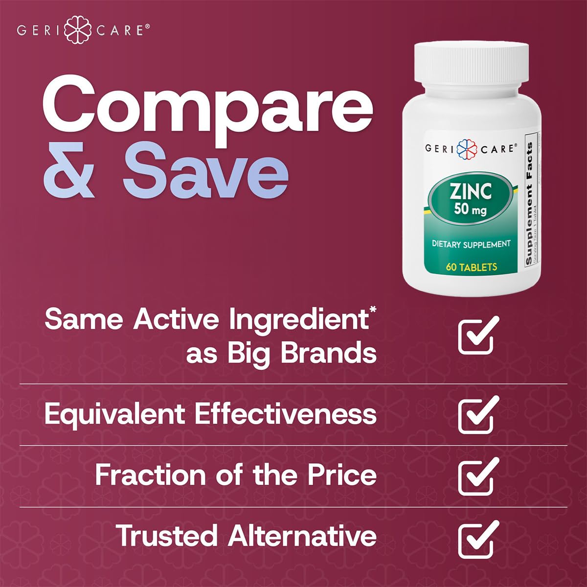 Zinc tablets for better health
