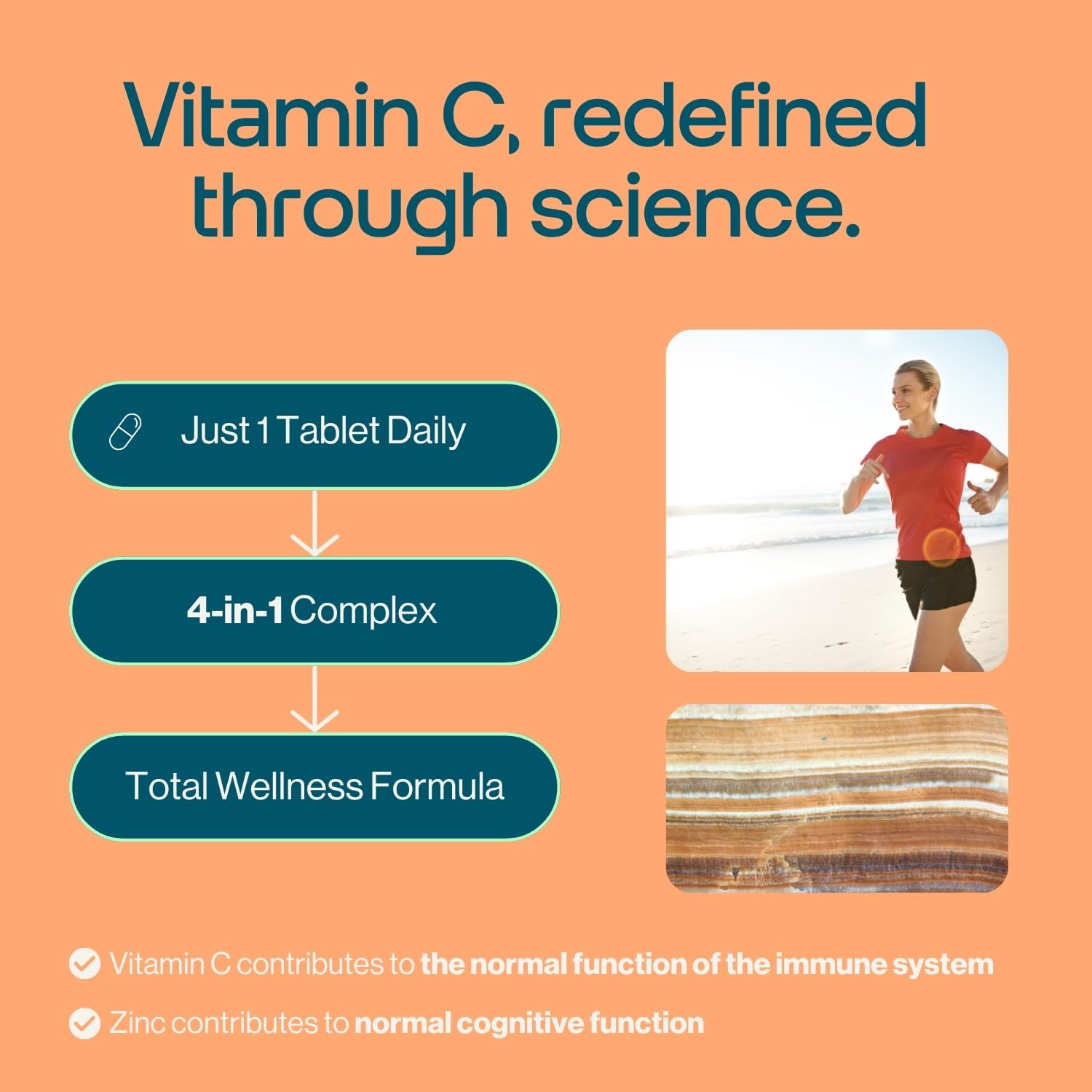 Zinc tablets for daily health boost