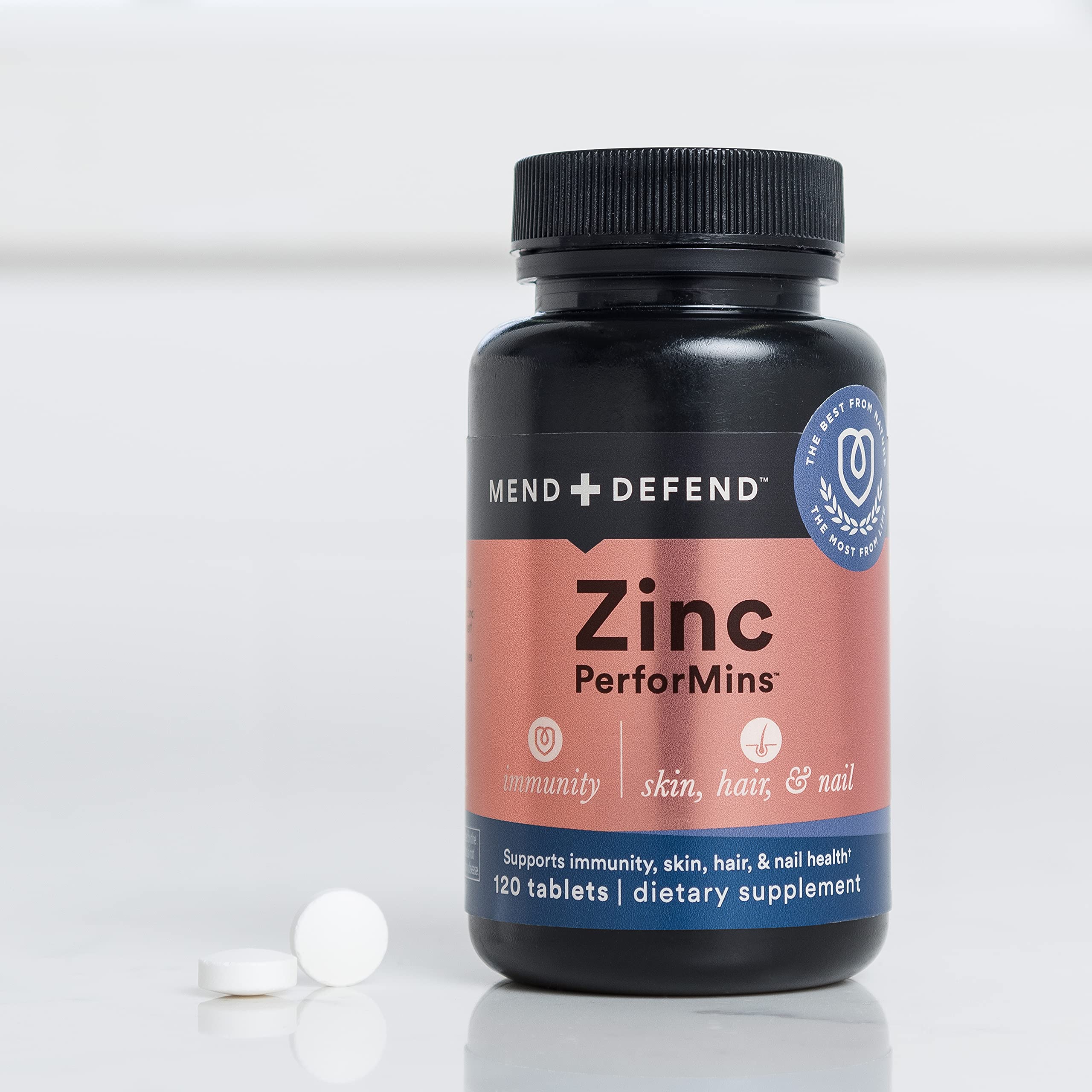 Zinc tablets for daily nutrition