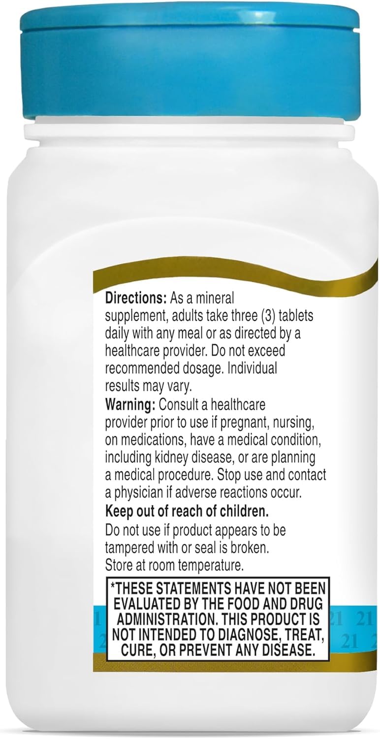 Zinc tablets for daily wellness