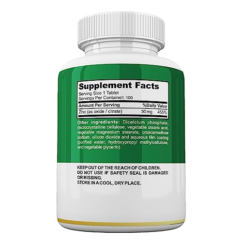 zinc tablets for energy support