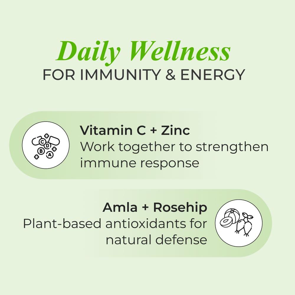 Zinc tablets for enhanced immune support