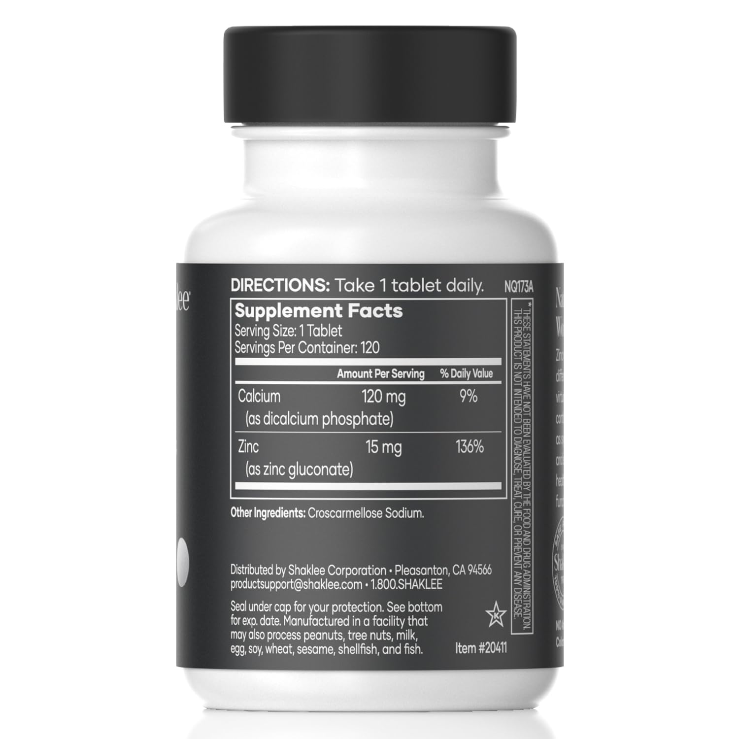 zinc tablets for enzyme activity