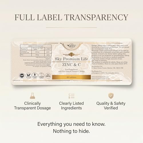 Zinc tablets for everyday health